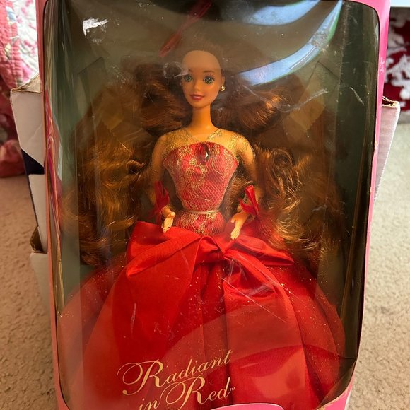 Mattel | Toys | Radiant In Red Barbie Dolltoys R Us Special Collection ...